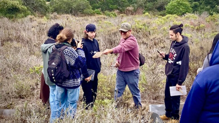 Joe Miller shares natural science and conservation with local youth at ...